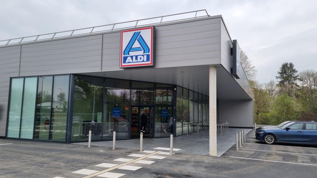 Construction d'une nouvelle surface commerciale Aldi à Balan Bazeilles ...